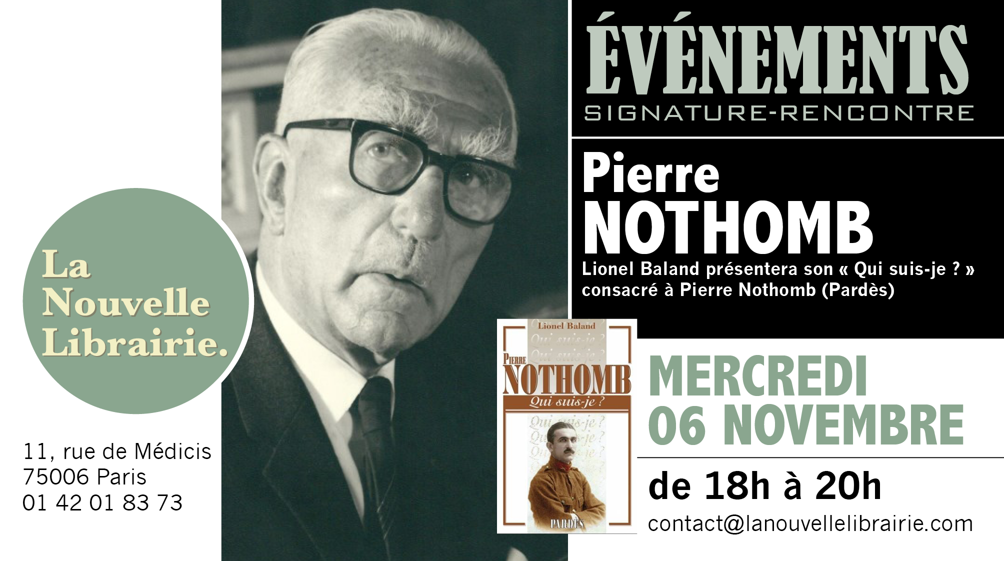 Revue Éléments - Soirée hommage Pierre Nothomb